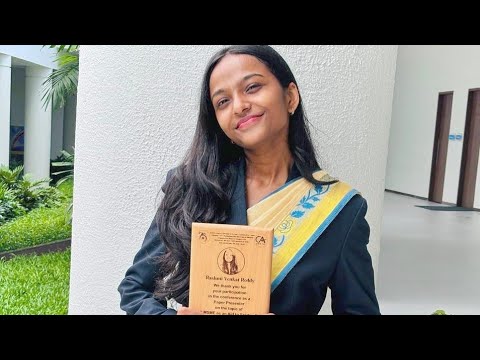 Paper Presentation at ICAI State level CA Students Conference | Rashmi ...