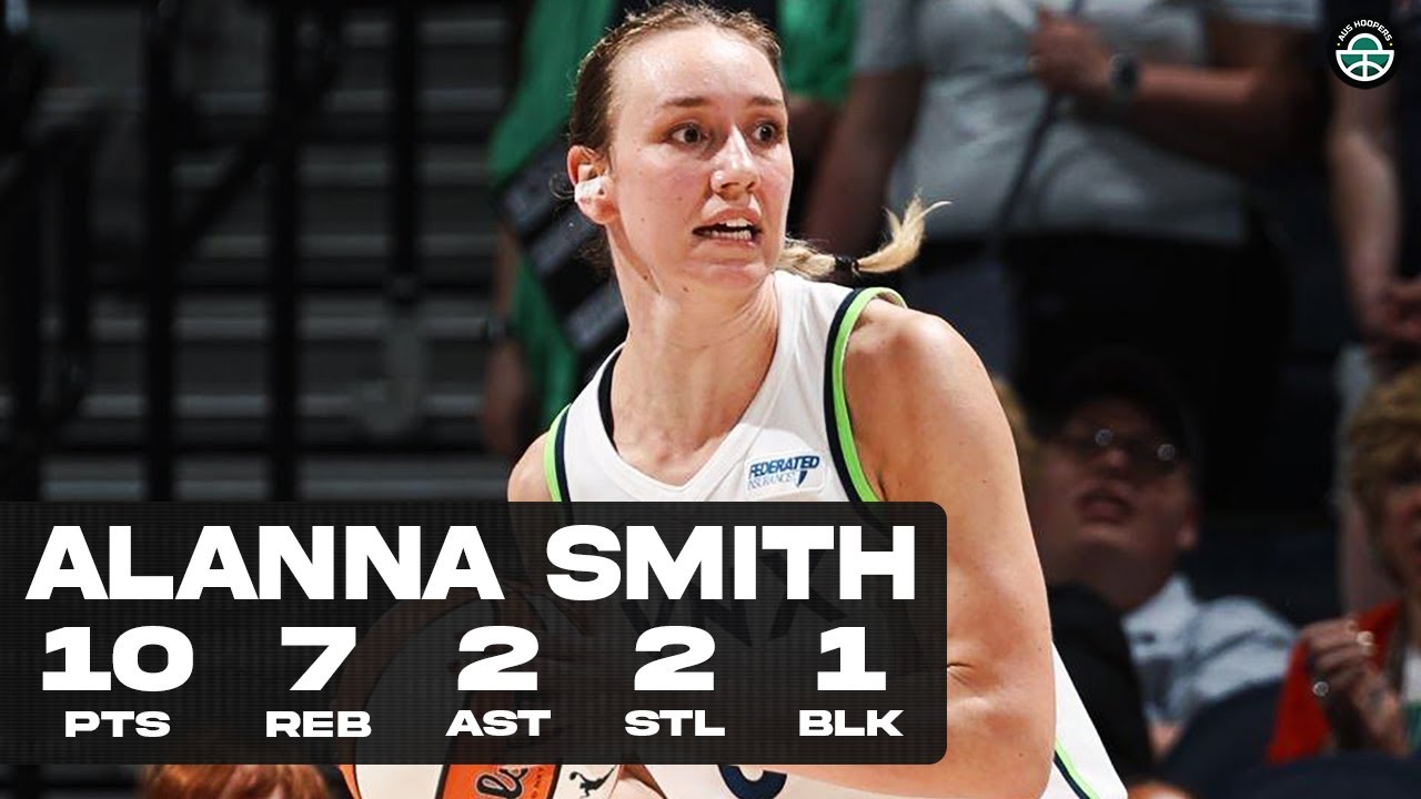 ALANNA SMITH DROPS 10PTS vs SUN (FULL HIGHLIGHTS) - YouTube