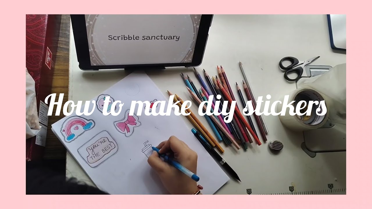 How to make DIY stickers? - YouTube