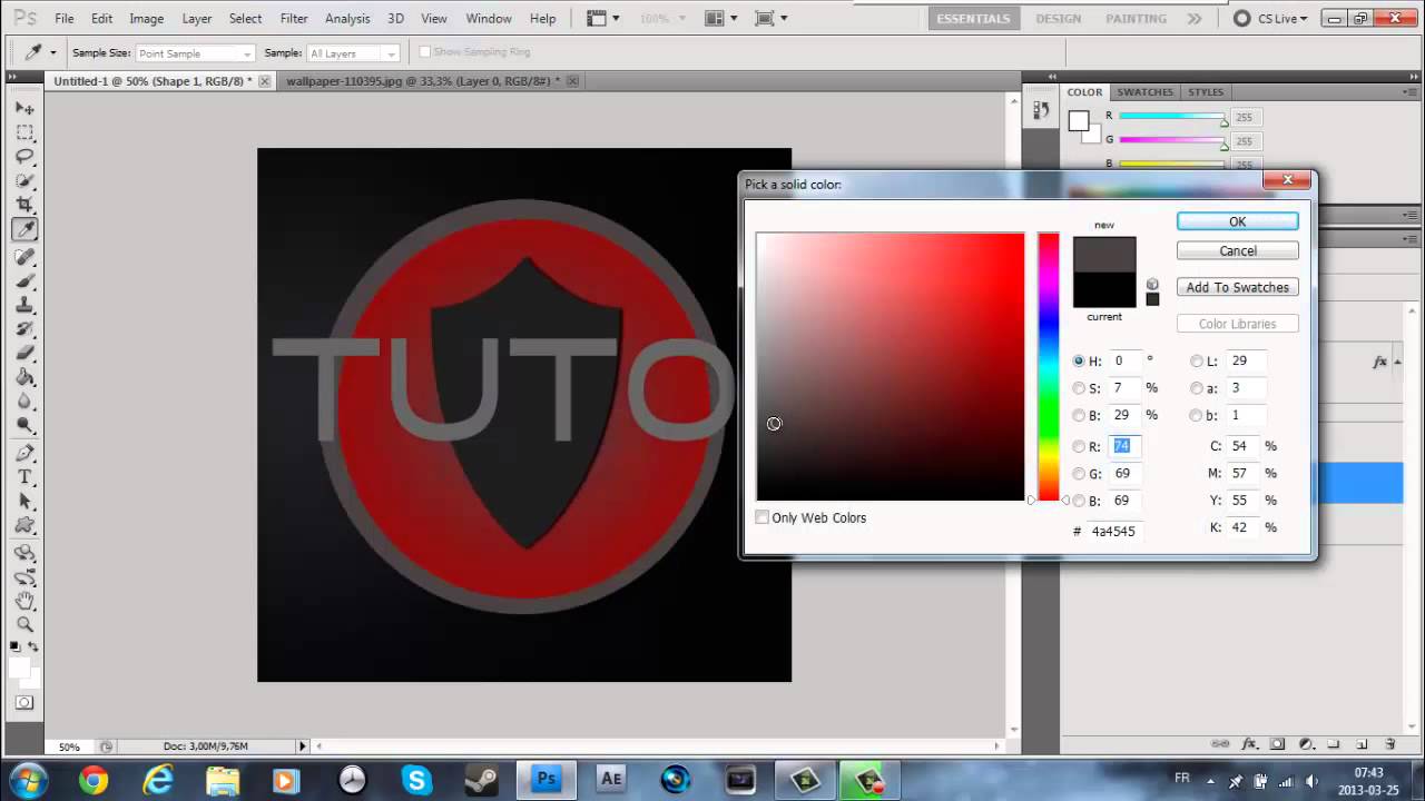 TUTO | Photoshop | FR | HD - YouTube