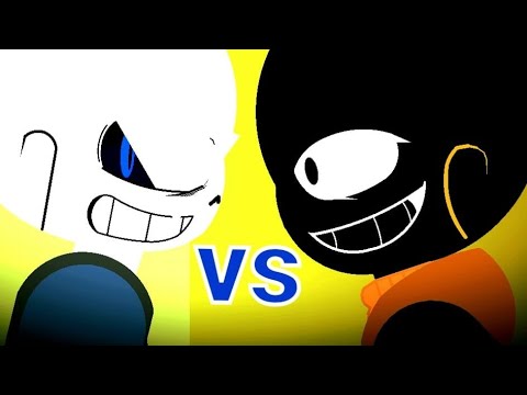 Wiki sans vs Ohio☠️(stick nodes pro animation)коллаб с Дошиком - YouTube
