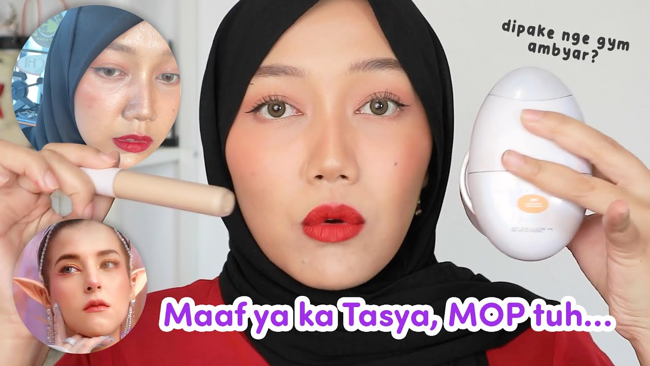 UJI TEGA (ke gym) Review MOP BEAUTY Tasya Farasya Medium Skintone ...