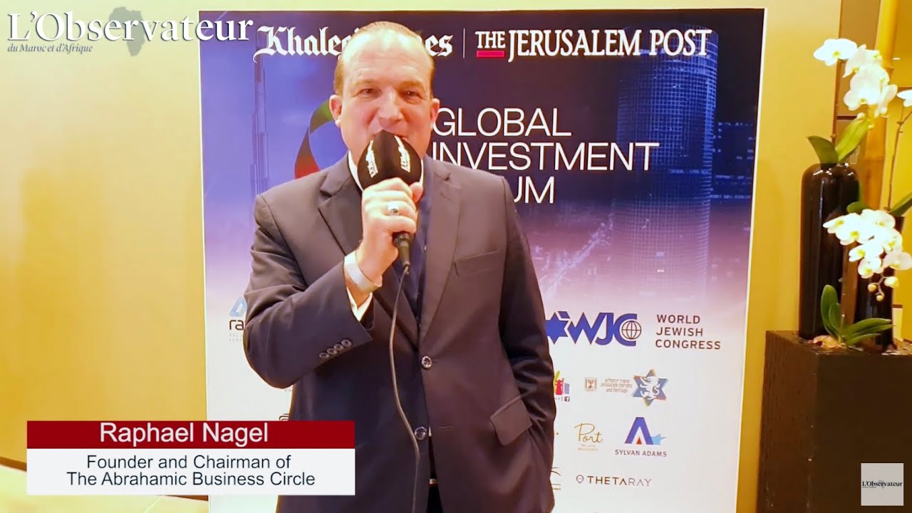Raphael Nagel : «Je suis fier de nos relations avec le Maroc» - YouTube
