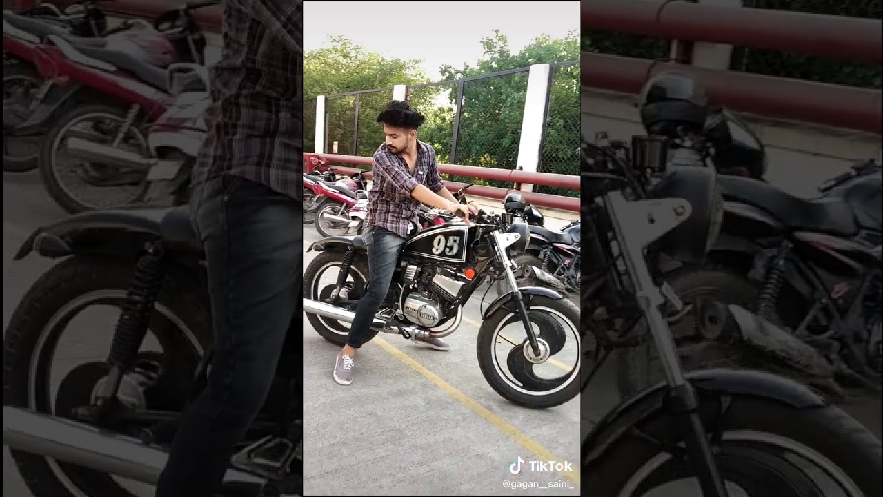 Yamaha rx 100 modified - YouTube