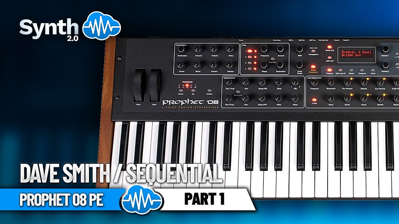 DAVE SMITH / SEQUENTIAL PROPHET 08 PE | Jam by MARCO BALLARANI Pt. 1 ...