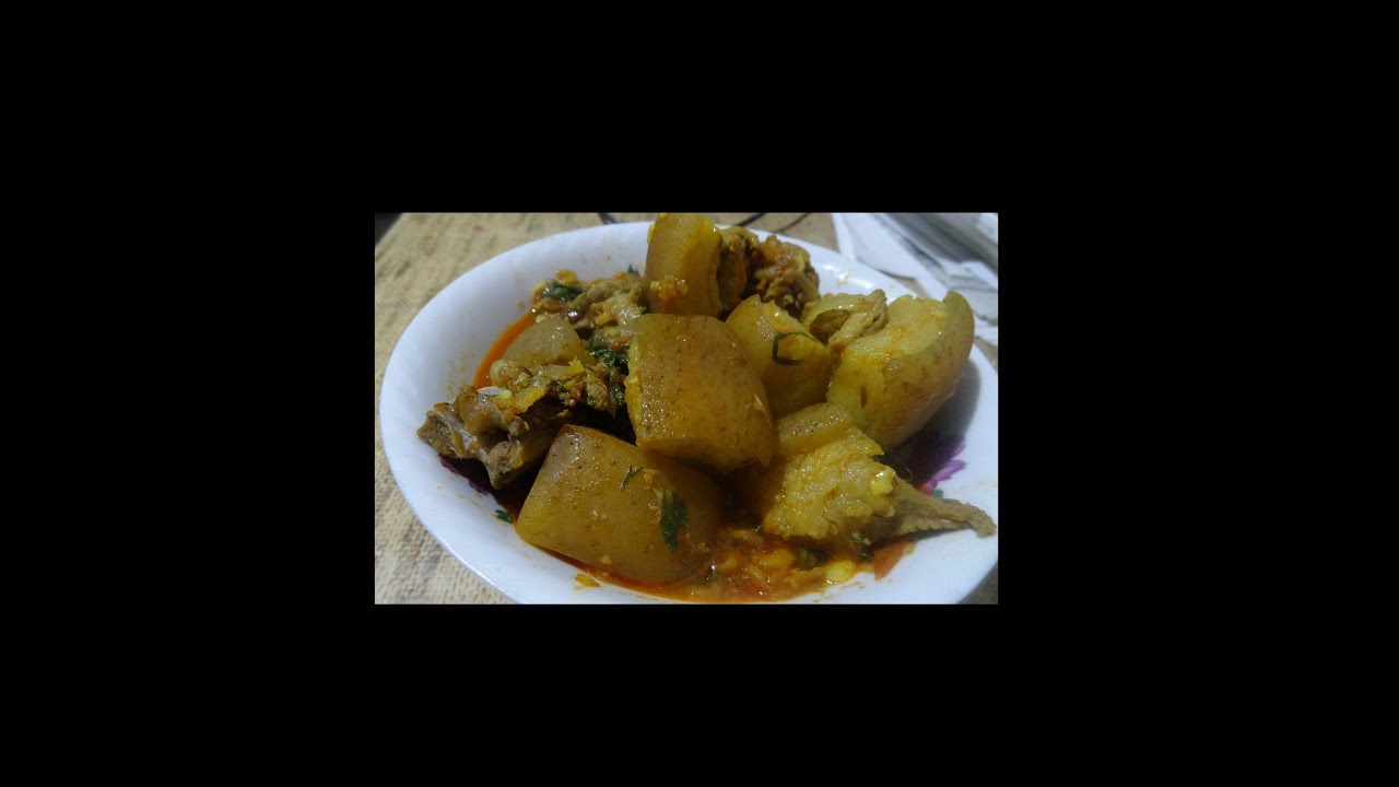 Pork with Akhuni/ hawaijar/ fermented soyabeans. - YouTube