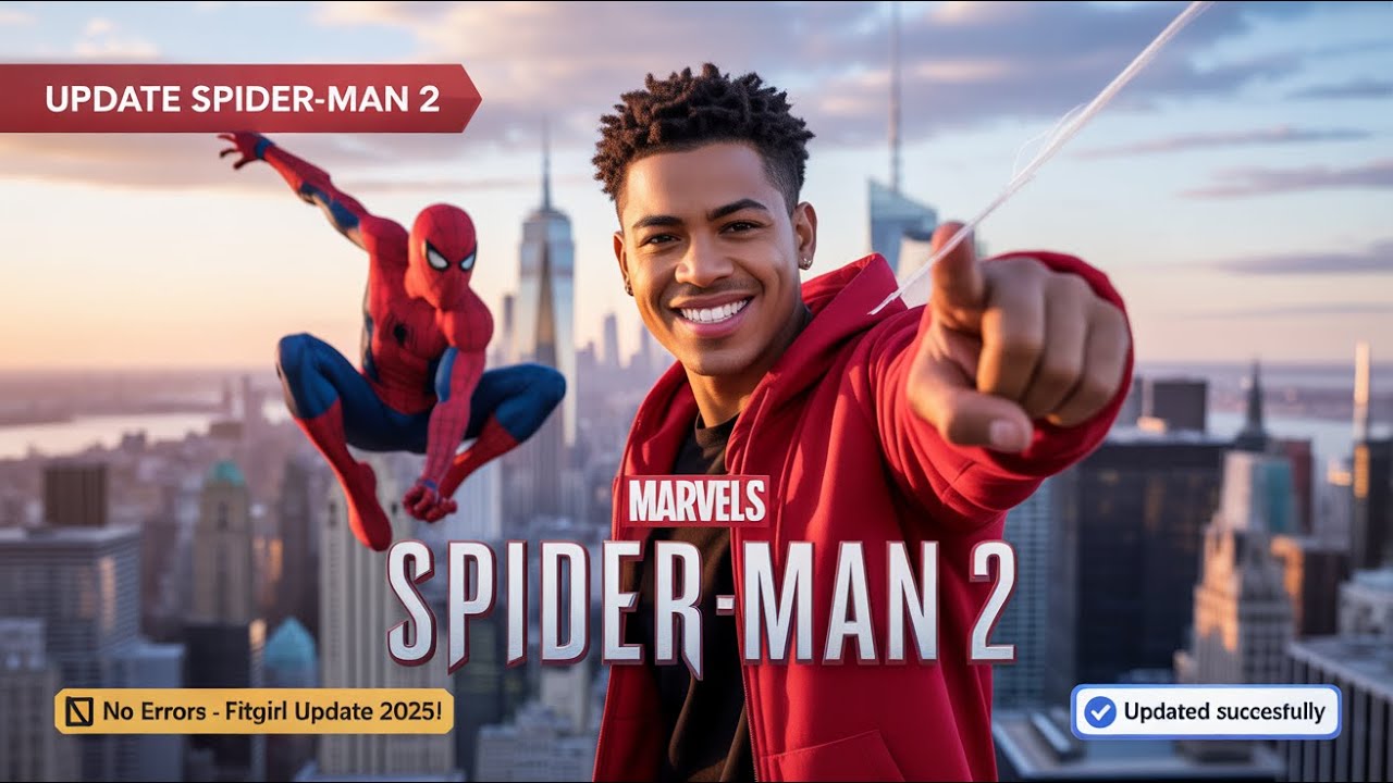 How to Update Marvel Spider man 2 Fitgirl Repack (2025) - YouTube