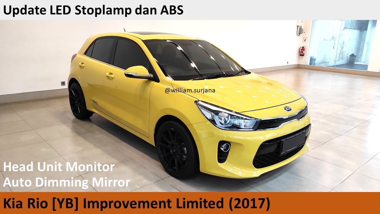 Kia Rio A/T [YB] Limited (2017) review - Indonesia - YouTube