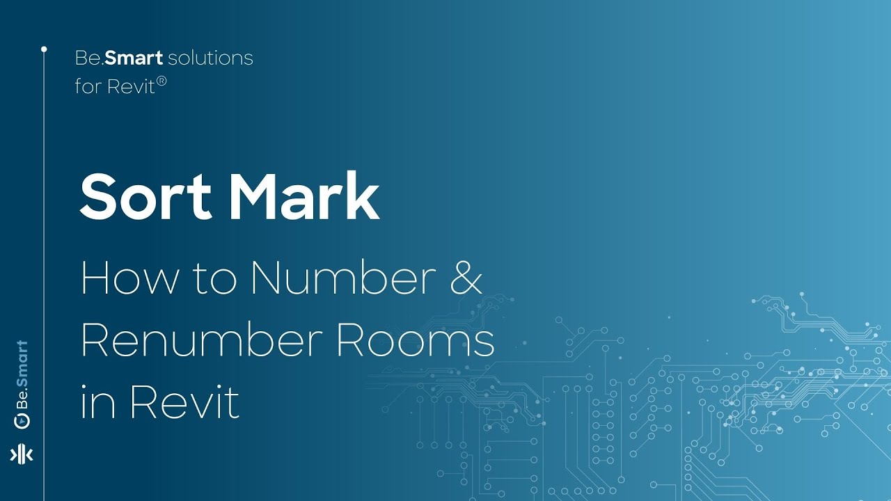 How to Number & Renumber Rooms in Revit | Sort Mark | Getting Started ...