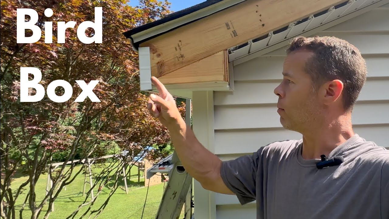 How to Build a Bird Box / Gable Return - YouTube