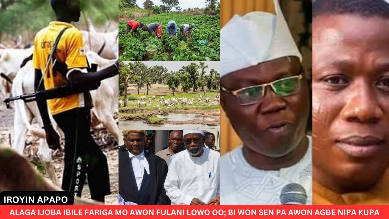 ALAGA IJOBA IBILE FARIGA MO AWON FULANI LOWO OO; BI WON SEN PA AWON ...