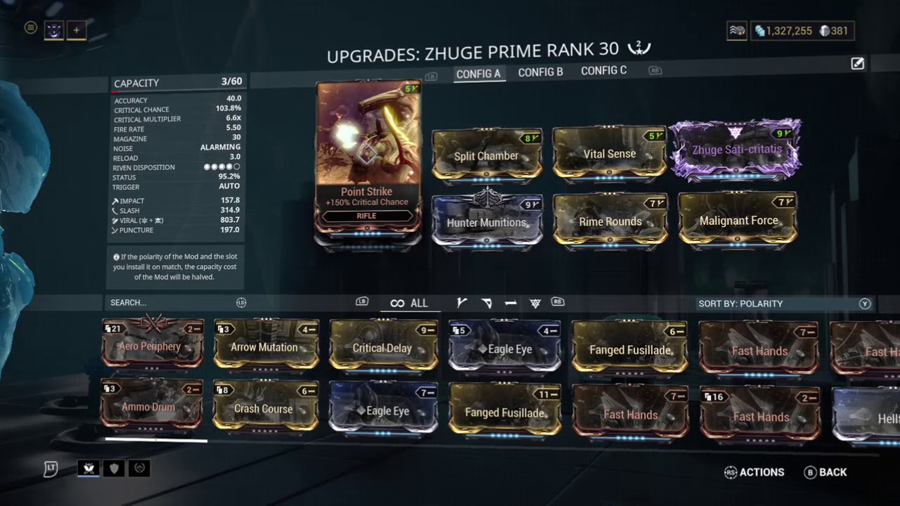 Zhuge Prime Build – Warframe Zhuge Prime Build – MGNAR