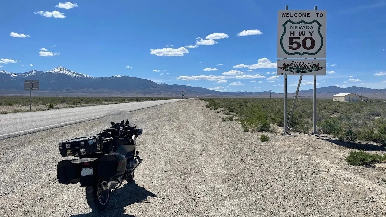 Riding the Full Length of US Route 50, East to West (time-lapse) - YouTube