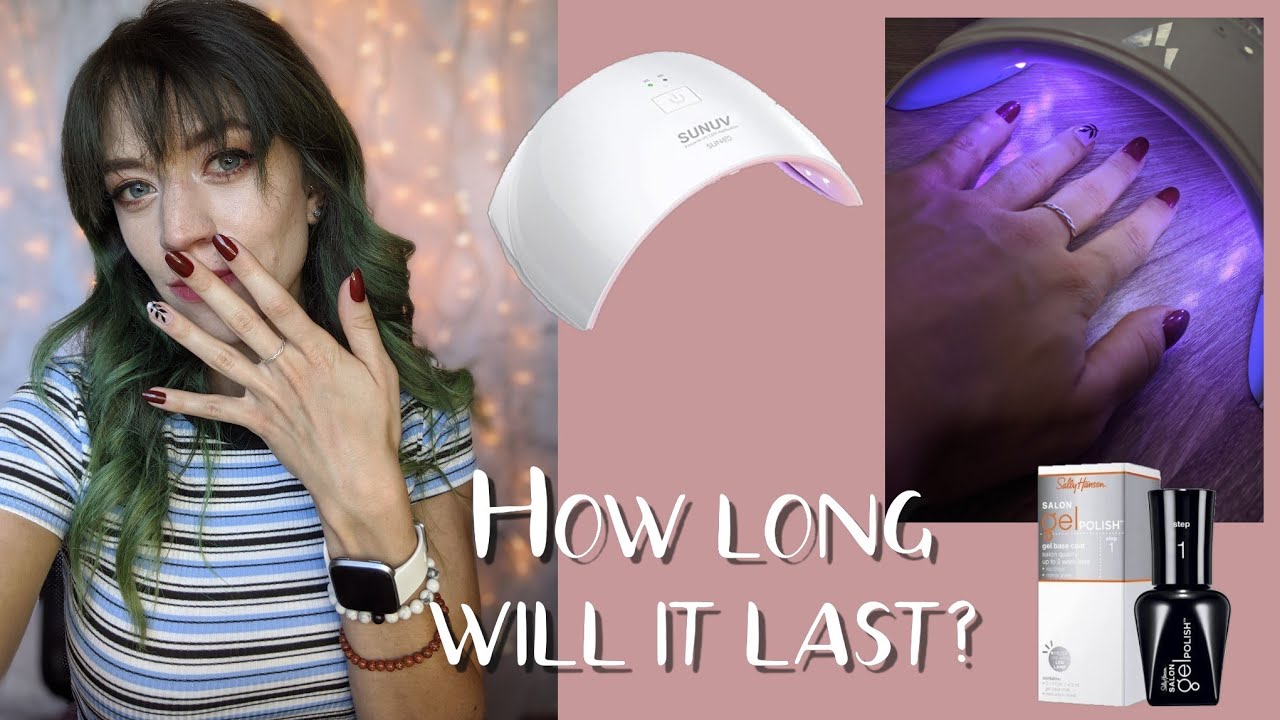 Nail Glue Substitute? | Gel Base Coat instead of Glue - YouTube