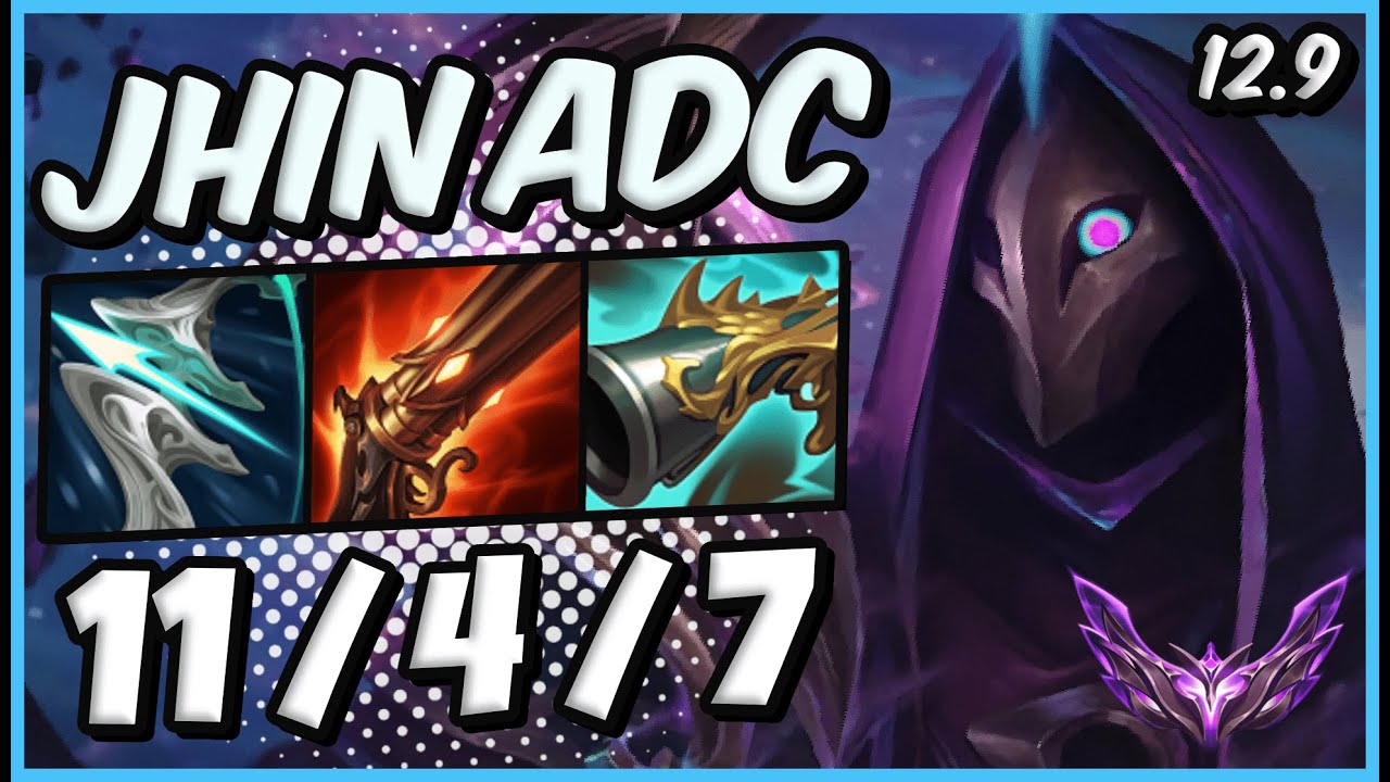 Jhin ADC vs Lucian / Korea Master / Patch 12.9 / Season 12 [ 11 / 4 / 7 ...