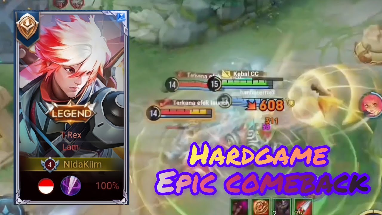 HONOR OF KINGS LAM Skin Legend T-Rex | Hard Game | BEST BUILD & ARCANA ...