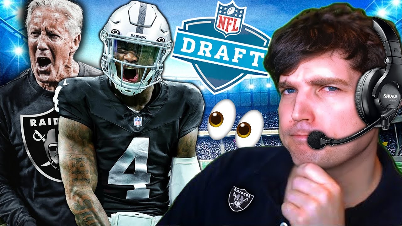 The Las Vegas Raiders 2025 NFL Mock Draft! (5 Rounds) - YouTube
