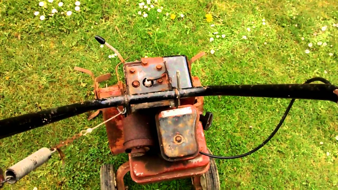 Flymo DM Rotavator - YouTube