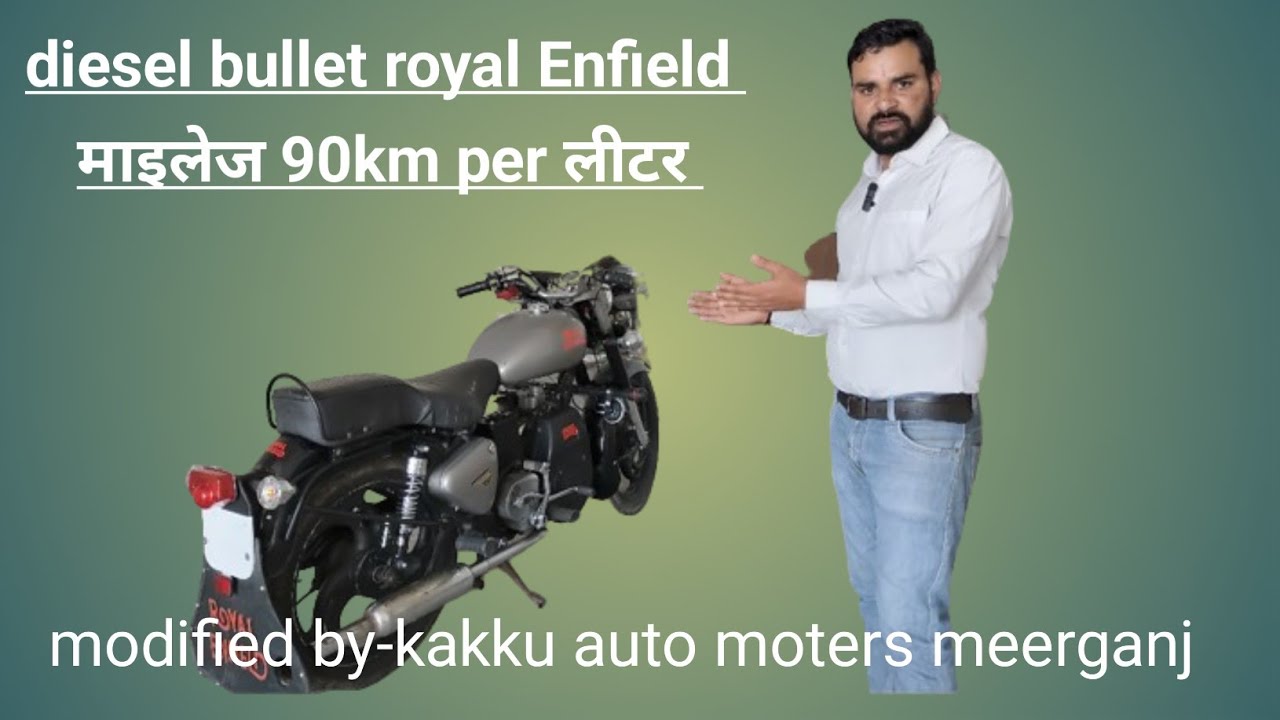Diesel bullet, royal Enfield 2000 model माइलेज 90km पर लीटर# ...