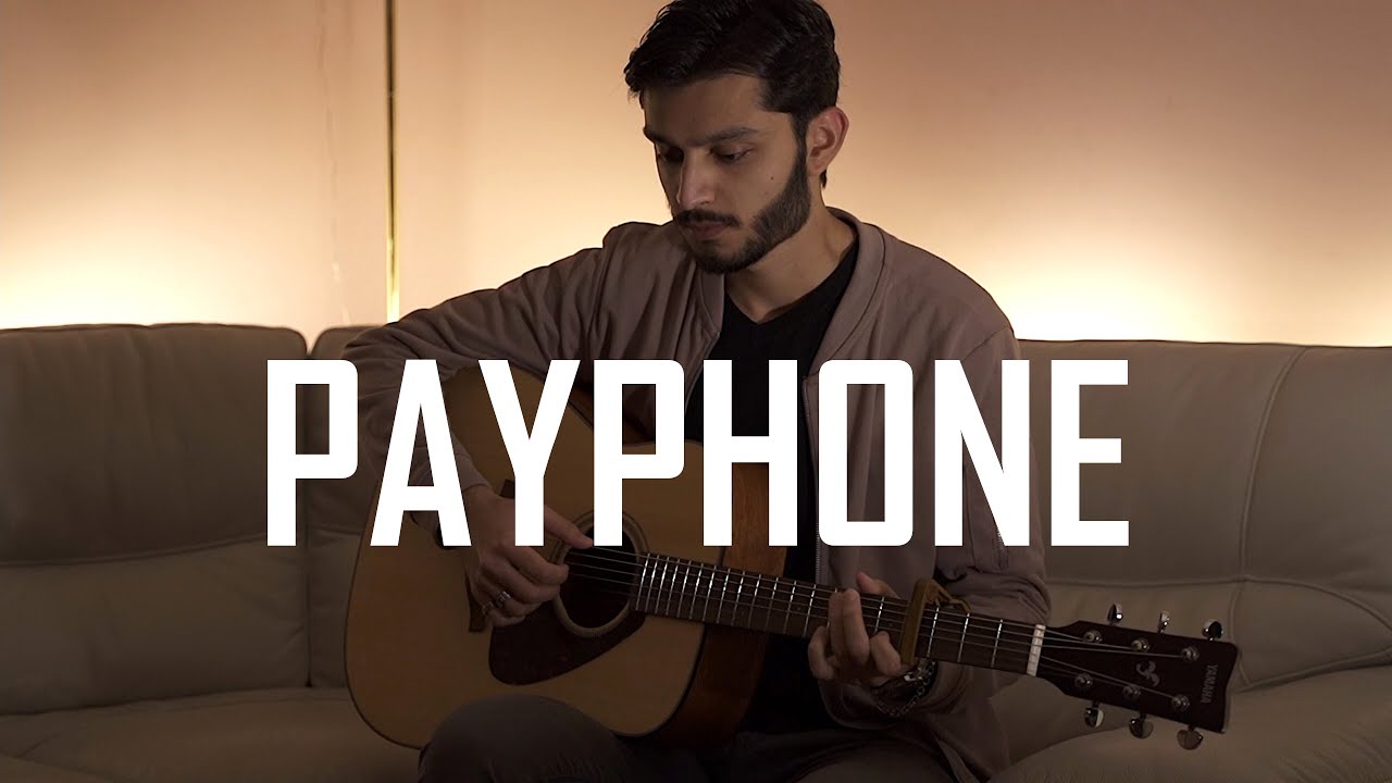 Maroon 5 - ''Payphone'' | Acoustic Fingerstyle Guitar Cover - YouTube