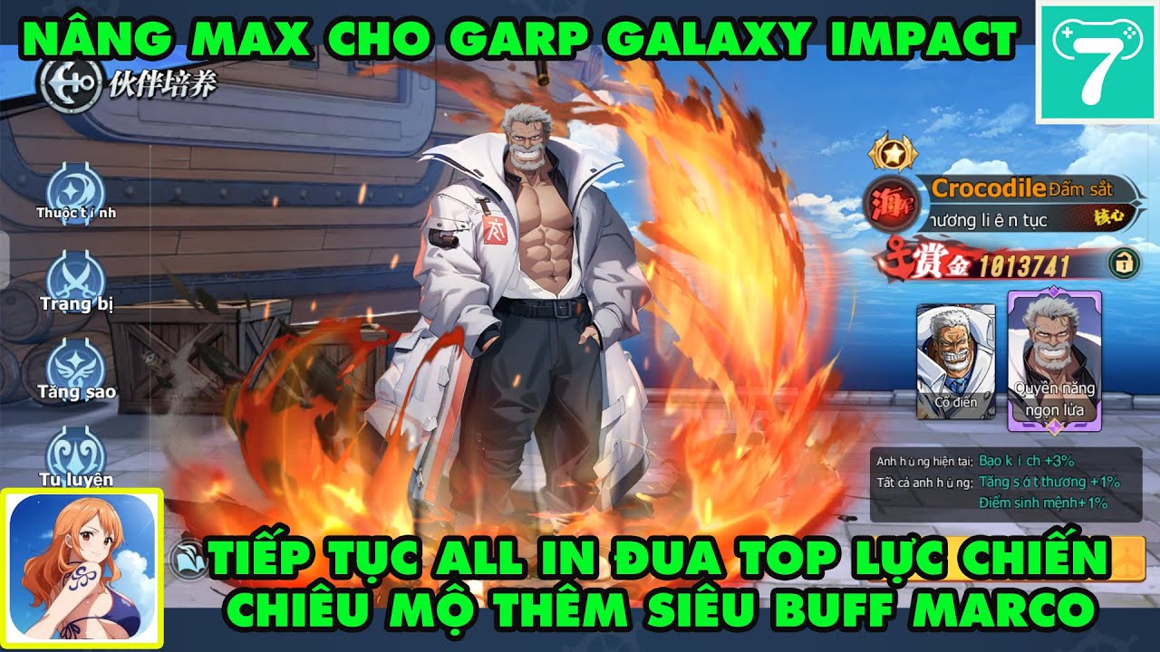 FRUIT OF THE NEW WORLD X7GAME - NÂNG MAX CHO GARP GALAXY IMPACT VÀ SIÊU ...