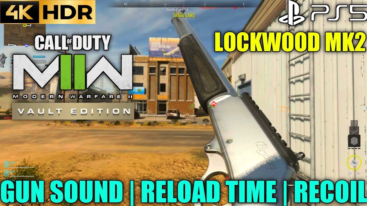 MW2 Lockwood MK2 | MW2 Lockwood Gun Sound | MW2 Reload Time & Recoil ...
