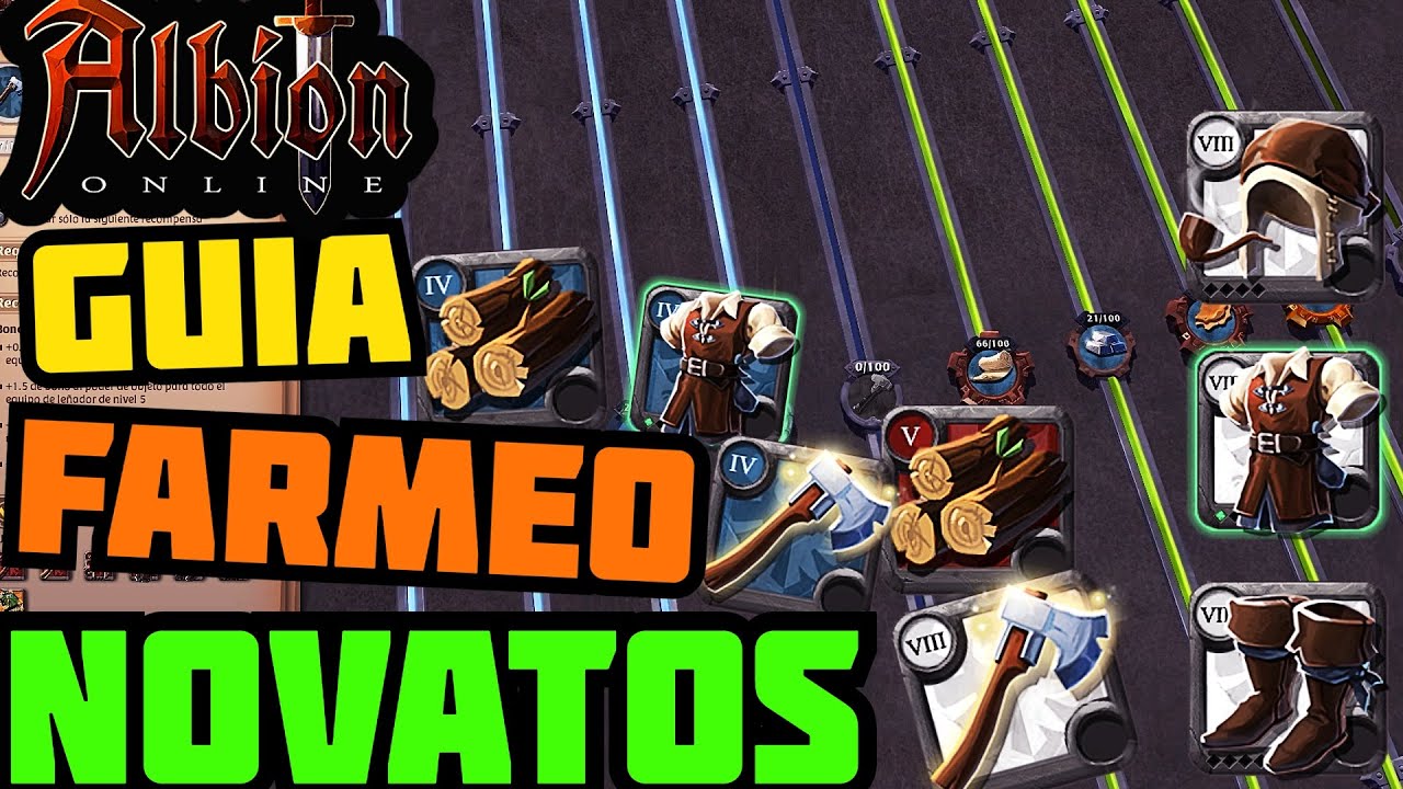 ¿Cómo Funciona el Farmeo? | Albion Online Guía de Farmeo - YouTube