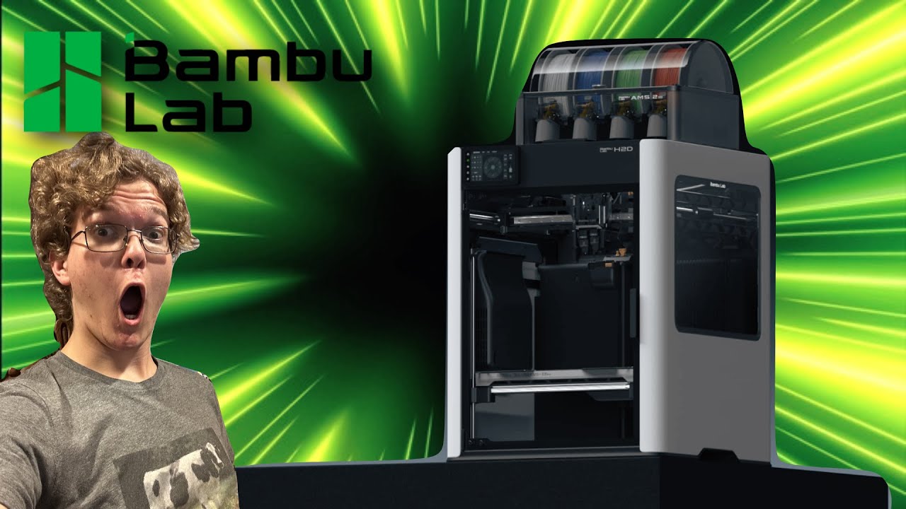 Unboxing the NEW Bambu Lab H2D 3D Printer - YouTube