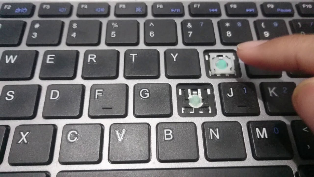 Tutorial Melepas dan Memasang Keycaps Keyboard Laptop - YouTube