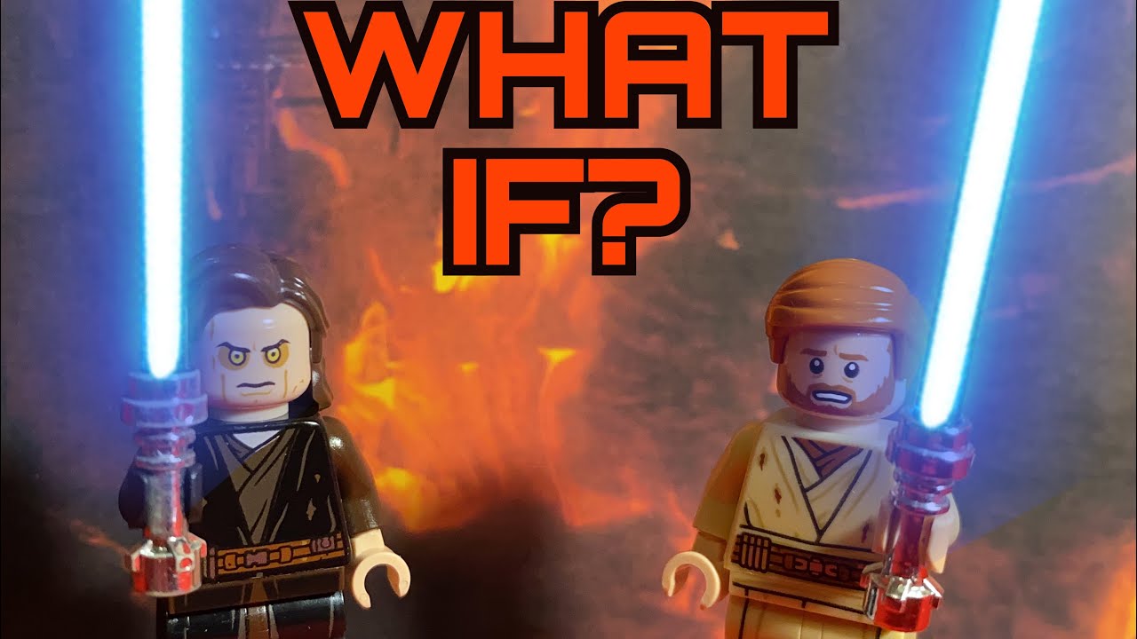 Lego Star Wars - Duel On Mustafar (What If?) Lego Stop Motion Animation ...