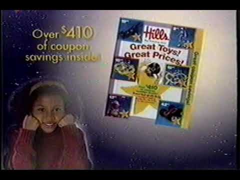 Hills Department store Hill's is where the toys are - YouTube