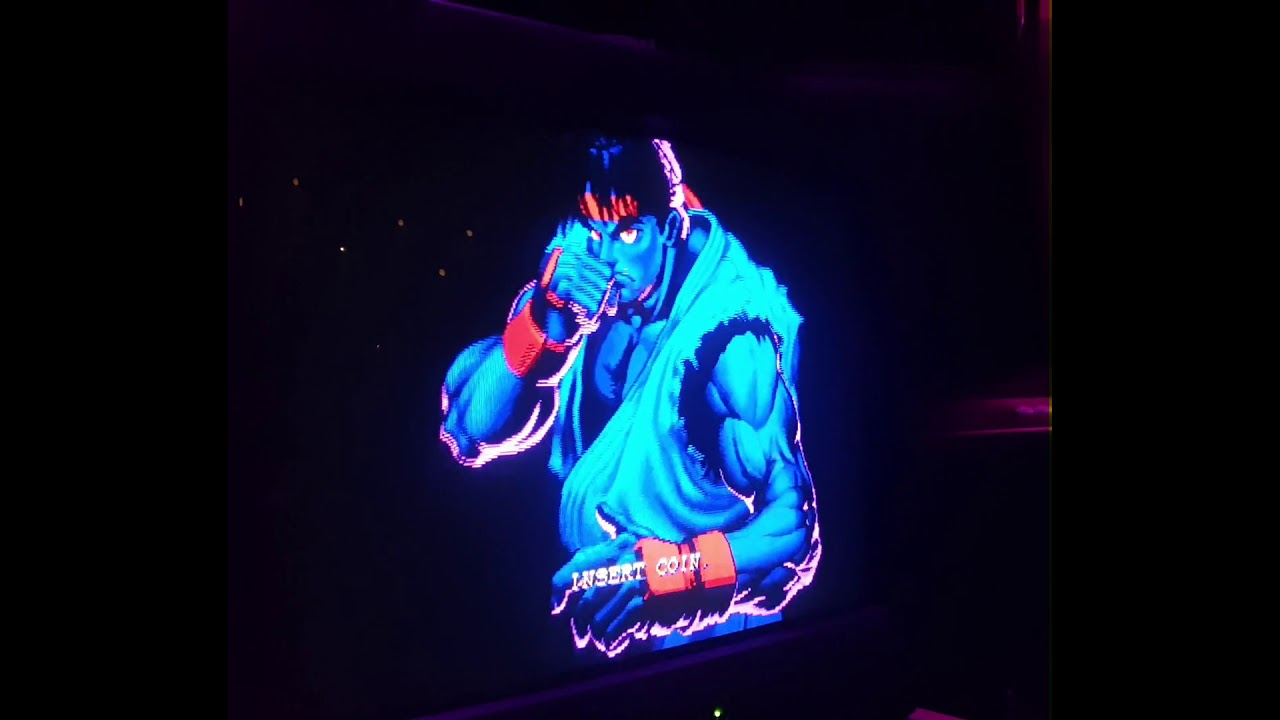 Super Streetfighter II - Loewe Calida 100hz RGB SCART - YouTube