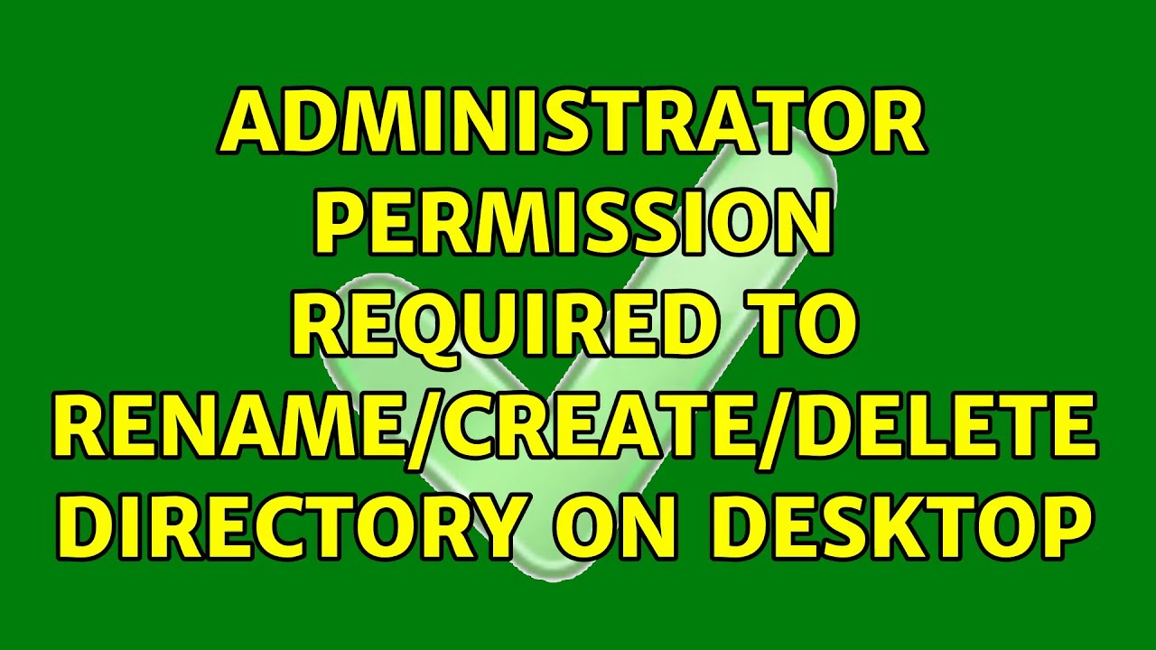 Admin permissions