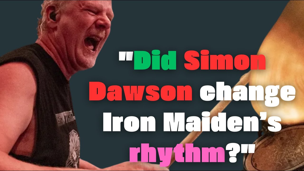 WHO is Simon Dawson Iron Maiden's NEW Drummer? - YouTube
