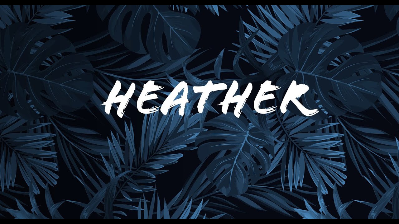 Conan Gray - Heather (Lyrics) - YouTube