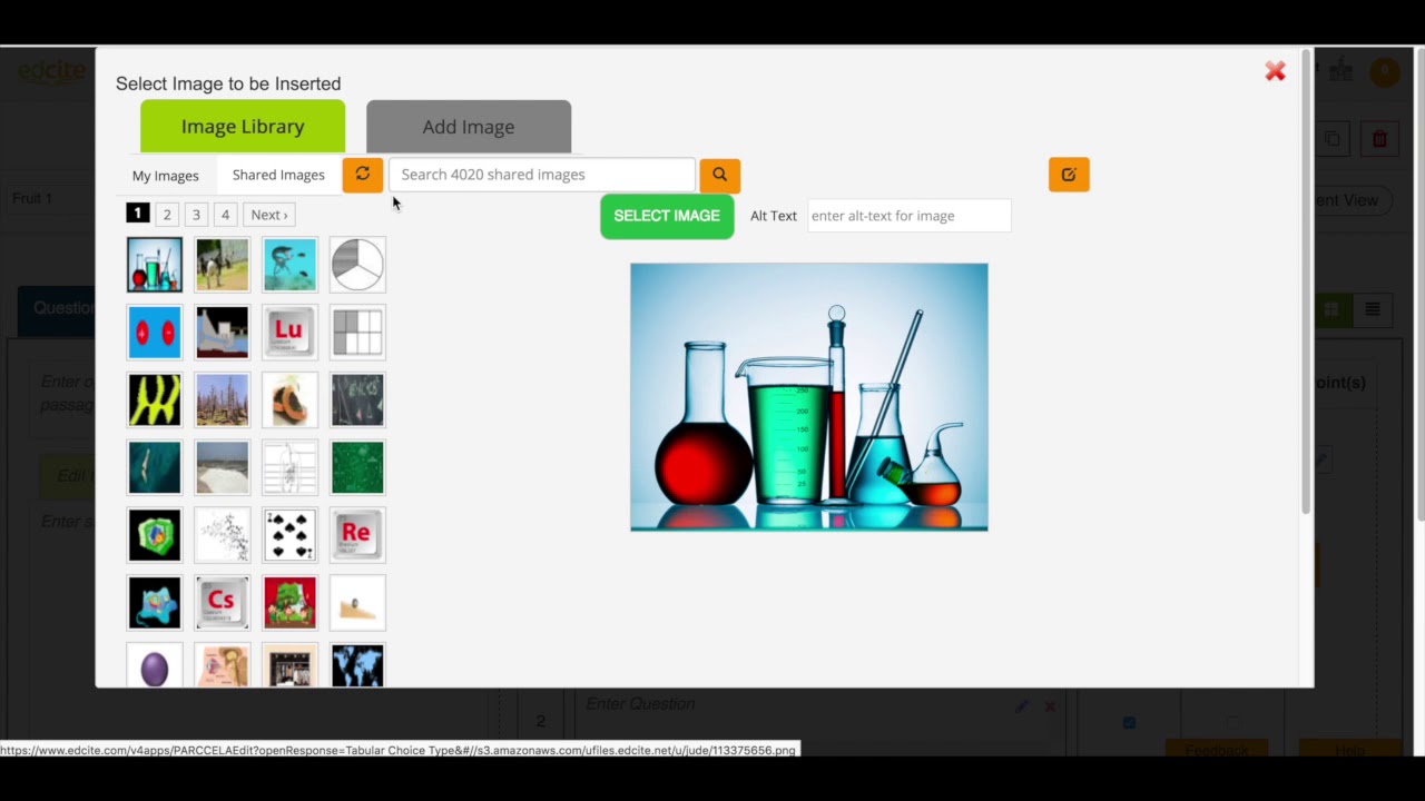 Edcite: Creating a Table Checkbox Answer Question - YouTube
