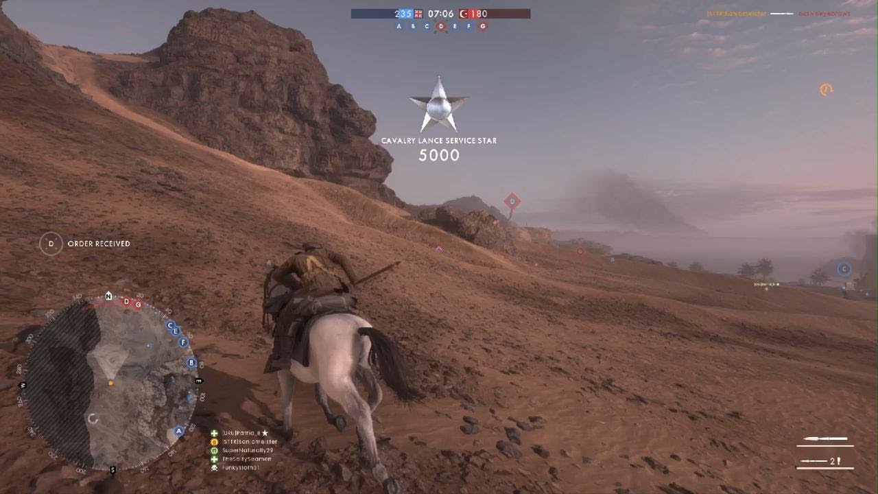 Battlefield 1 - Conquest - PS5 - Fao Fortress - Cavalry - YouTube