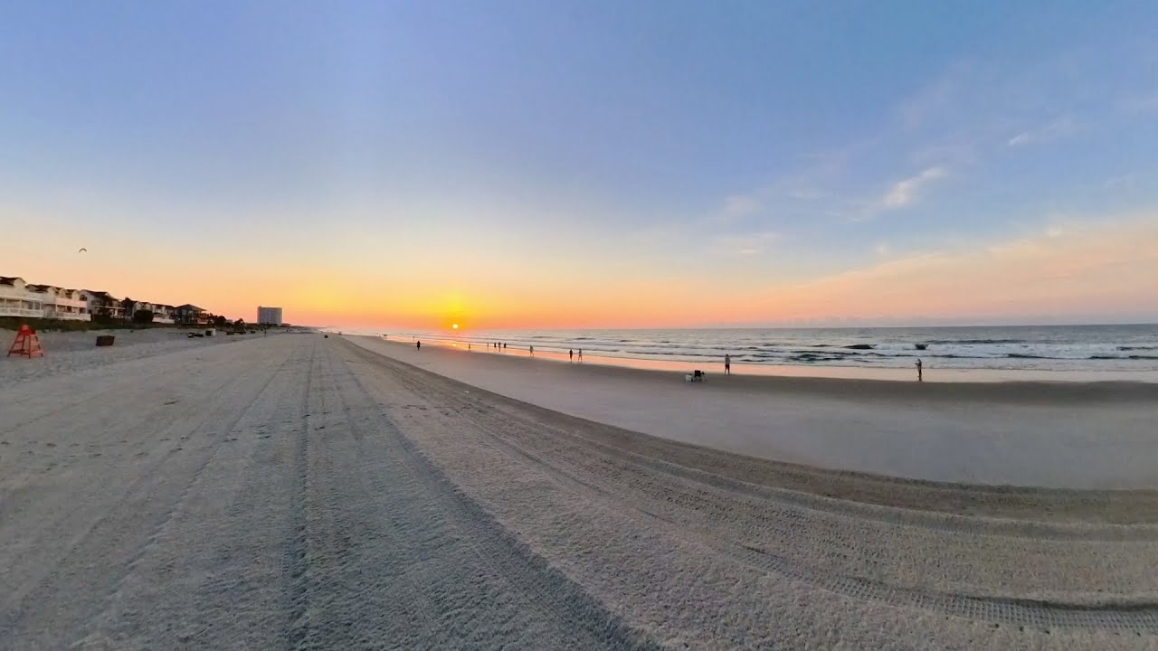 15 Minute Sunrise over the Atlantic Ocean in 360 - YouTube