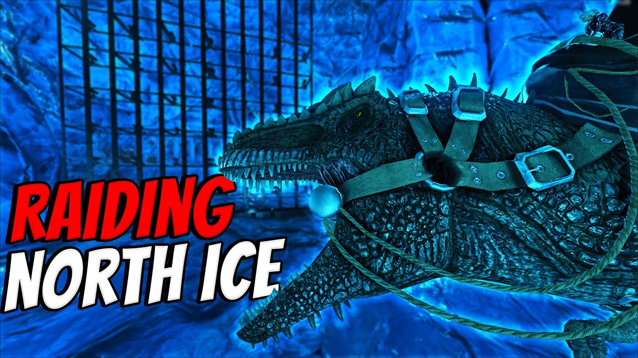 How We Raided NORTH ICE CAVE From The INSIDE - Ark - YouTube