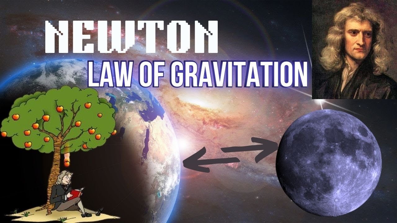 Newton's Law of Gravitation Explained Simply | Physics Animation + Real ...