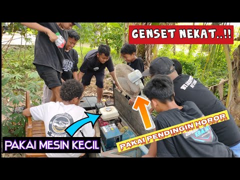 Nekat mesin kecil buat angkat 3 Kva HSR audio miniatur sound system ...