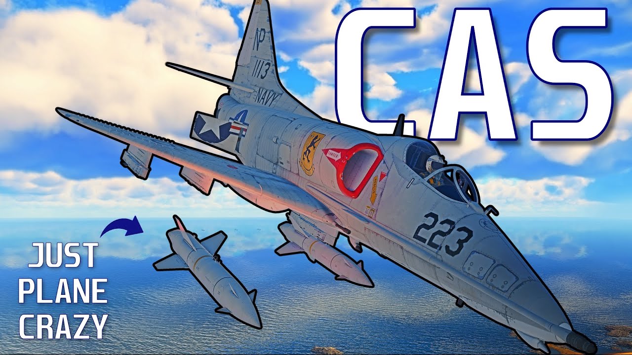 Is the A4E the BEST CAS plane in War Thunder??? - YouTube