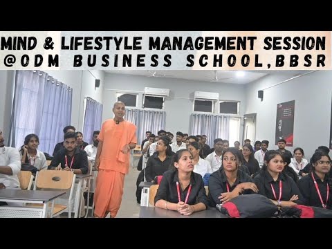 Mind Control & Lifestyle Management @ODM Business School - YouTube