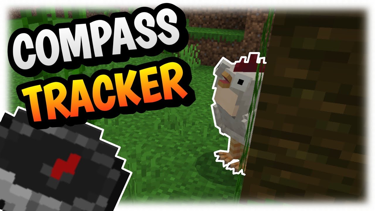 Como hacer una BRUJULA que APUNTA a un JUGADOR en Minecraft Bedrock ...