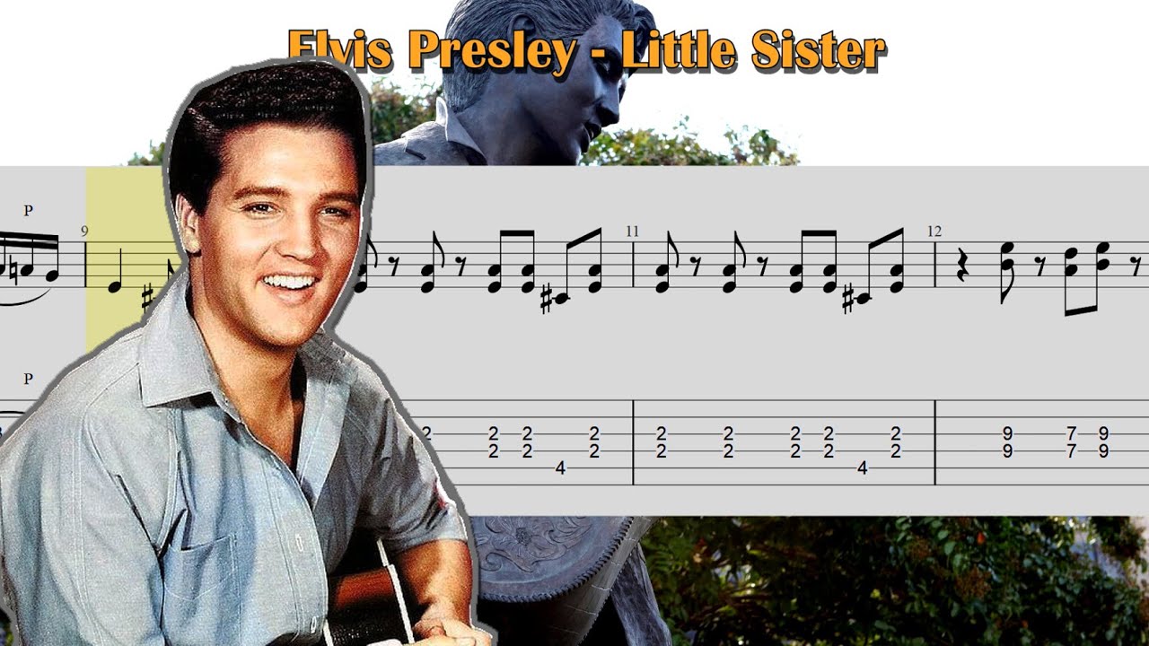Elvis Presley Little Sister - Áudio Tab - YouTube