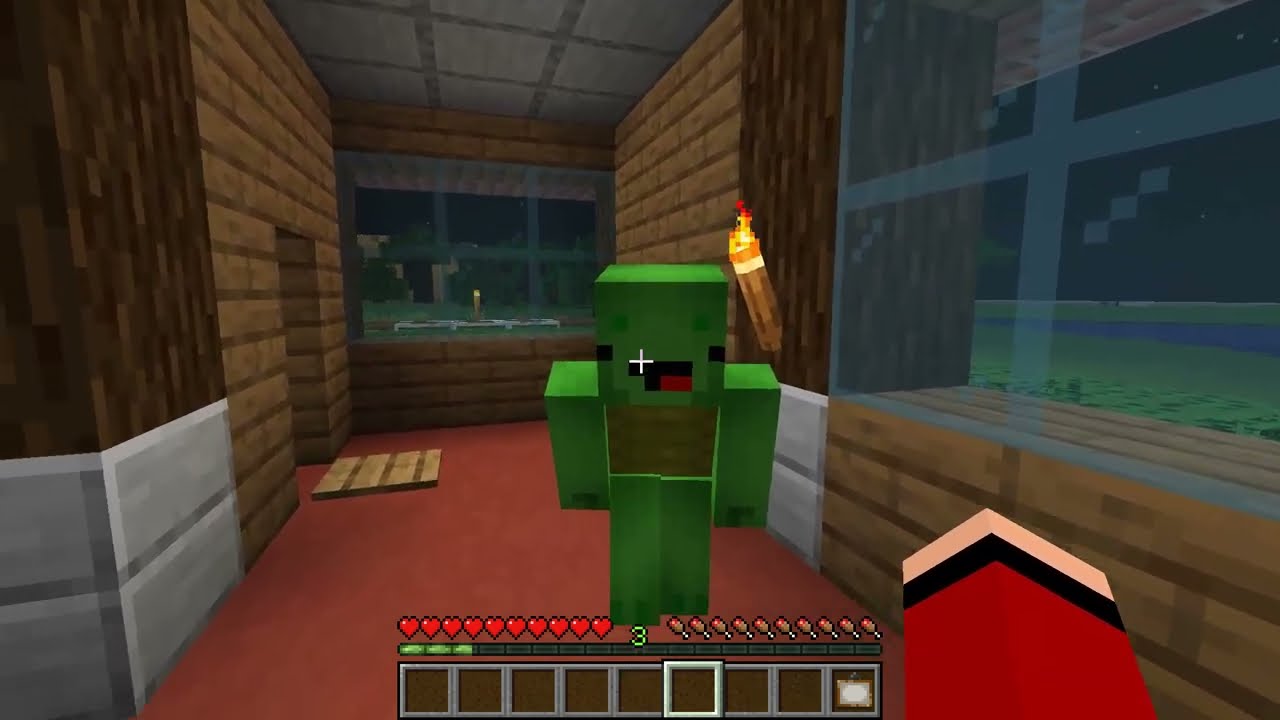 Why Scary PENNYWISE.EXE Called JJ and Mikey Family at Night - in Minecraft Maizen! Banana Kid ...