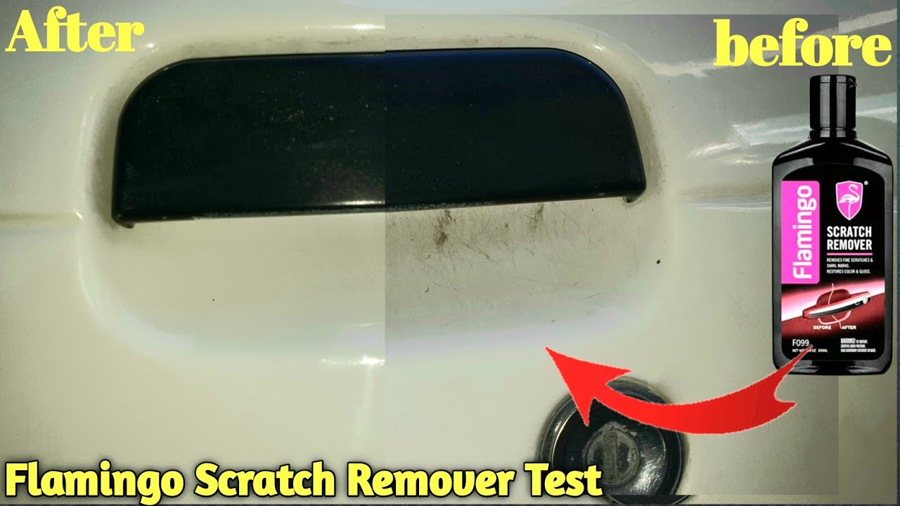 How To Use Flamingo Scratch Remover | Flamingo Scratche Remover Test ...