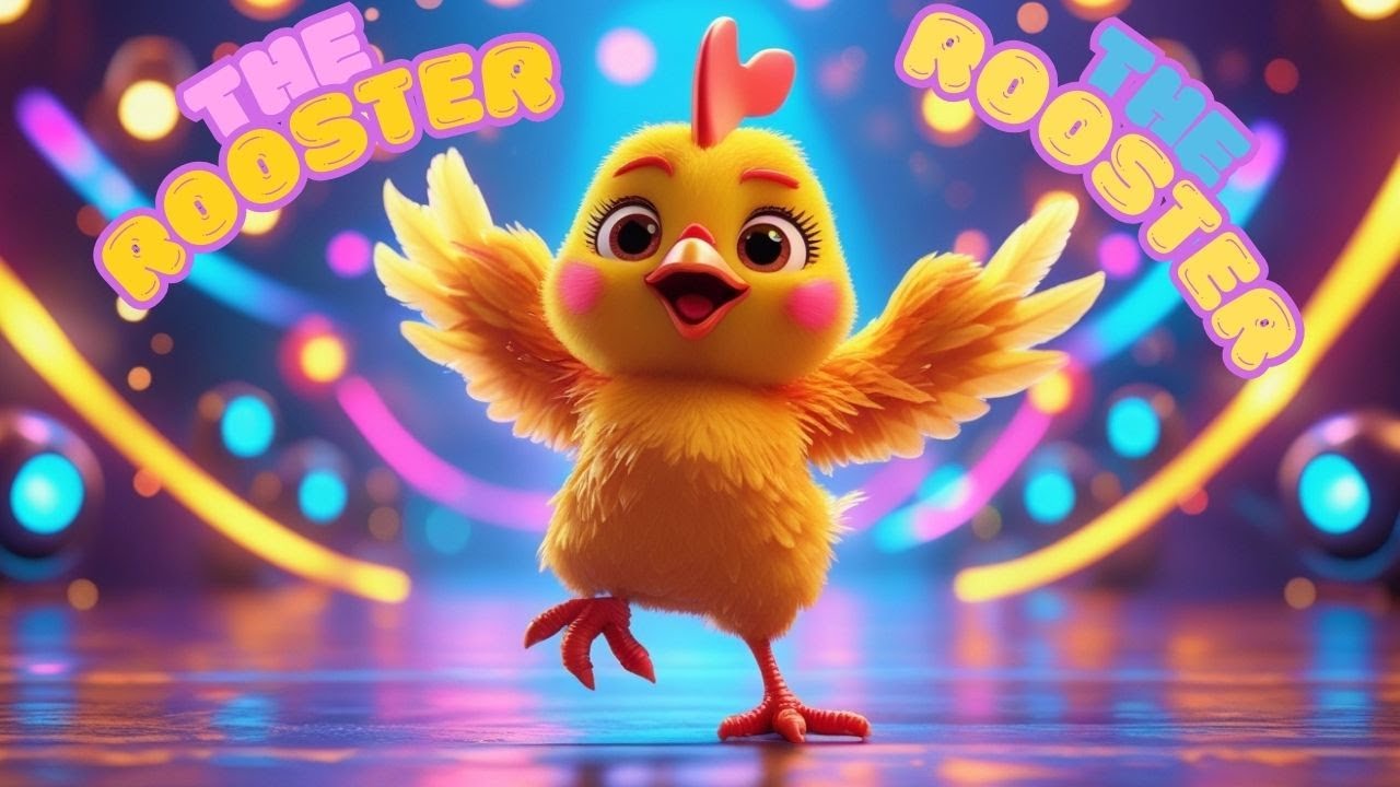 Học tiếng anh qua bài hát "The Rooster! The Rooster" - "Chú Gà Trống ...