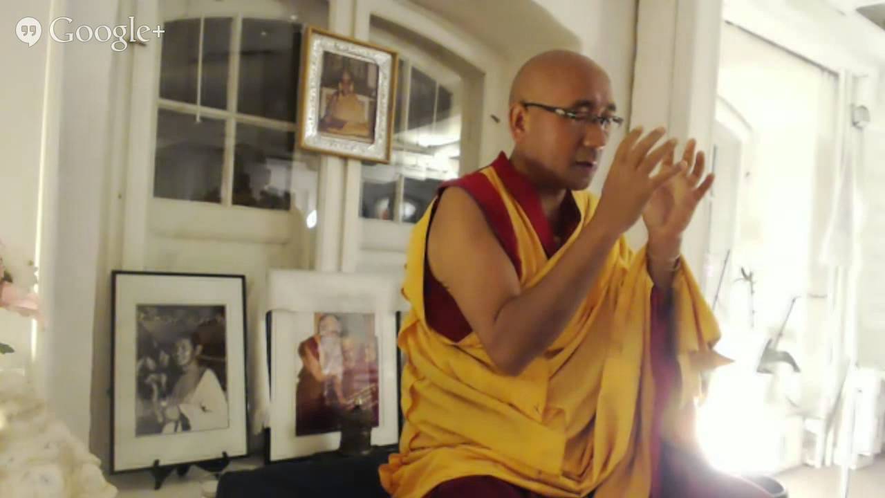 Geshe Sherab: How to Rely on a Spiritual Teacher - YouTube