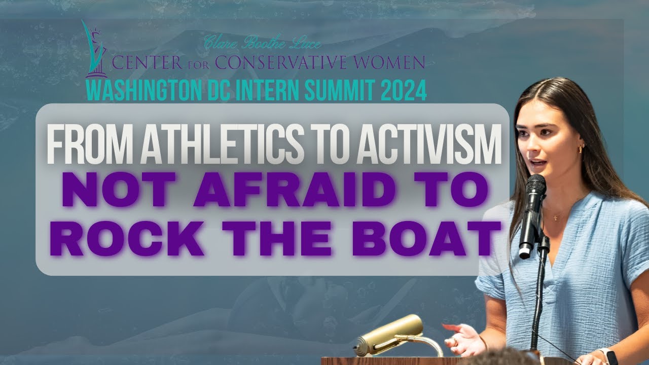 From Athletics to Activism, Not Afraid to Rock the Boat - YouTube
